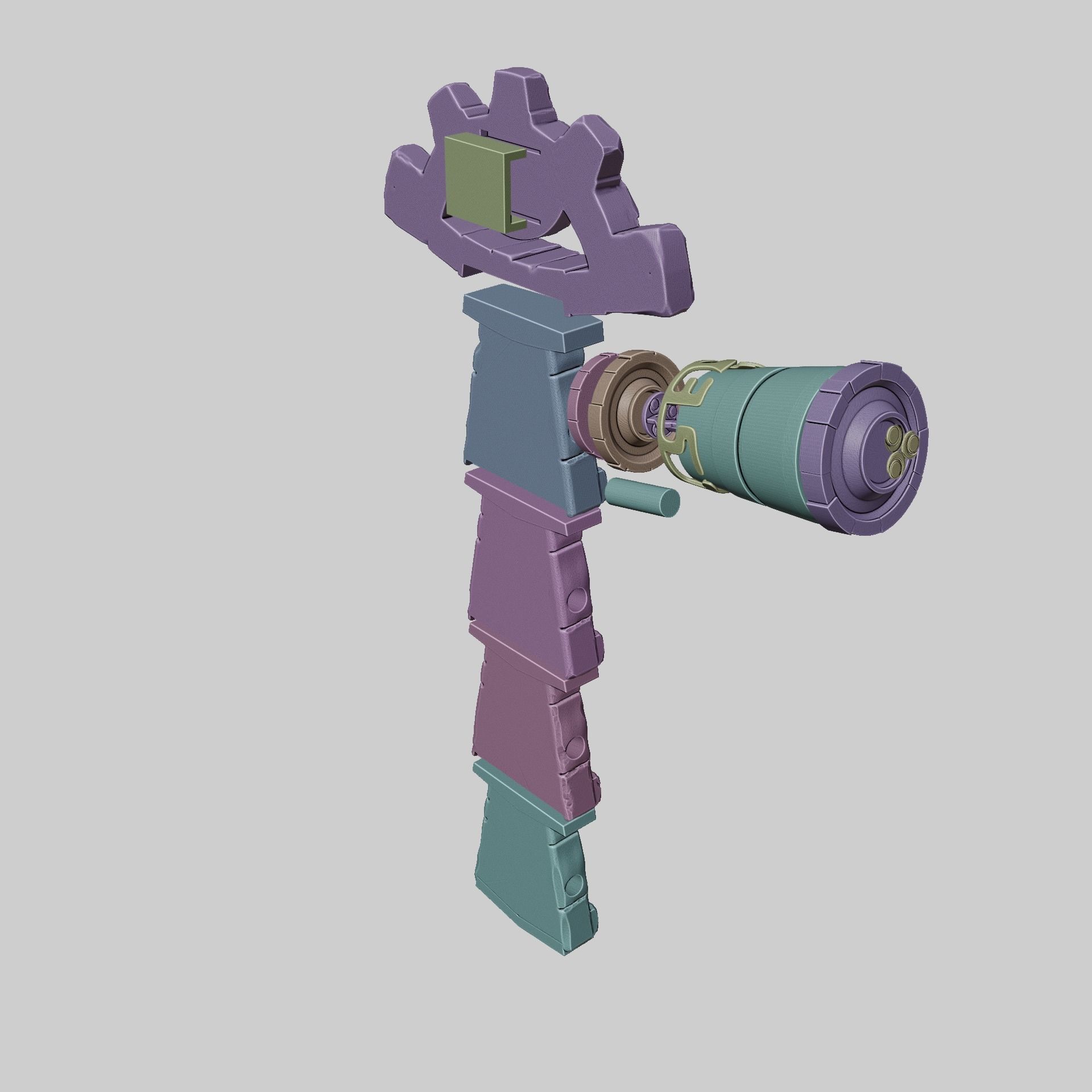 Link UltraHand Energy Cell Capacitor Zelda Tears of The Kingdom 3D ...