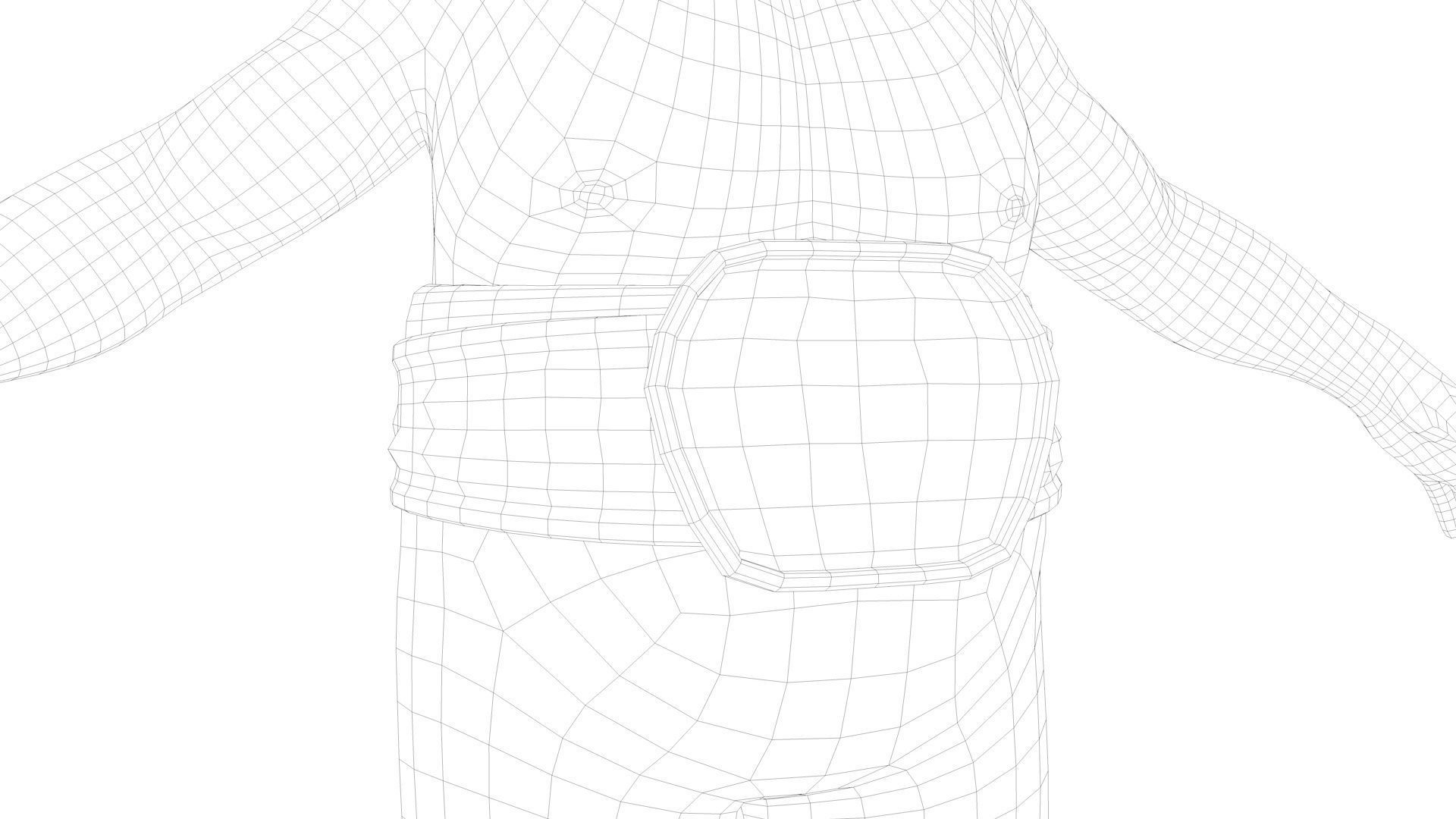 3D model Wrestler Character VR / AR / low-poly | CGTrader