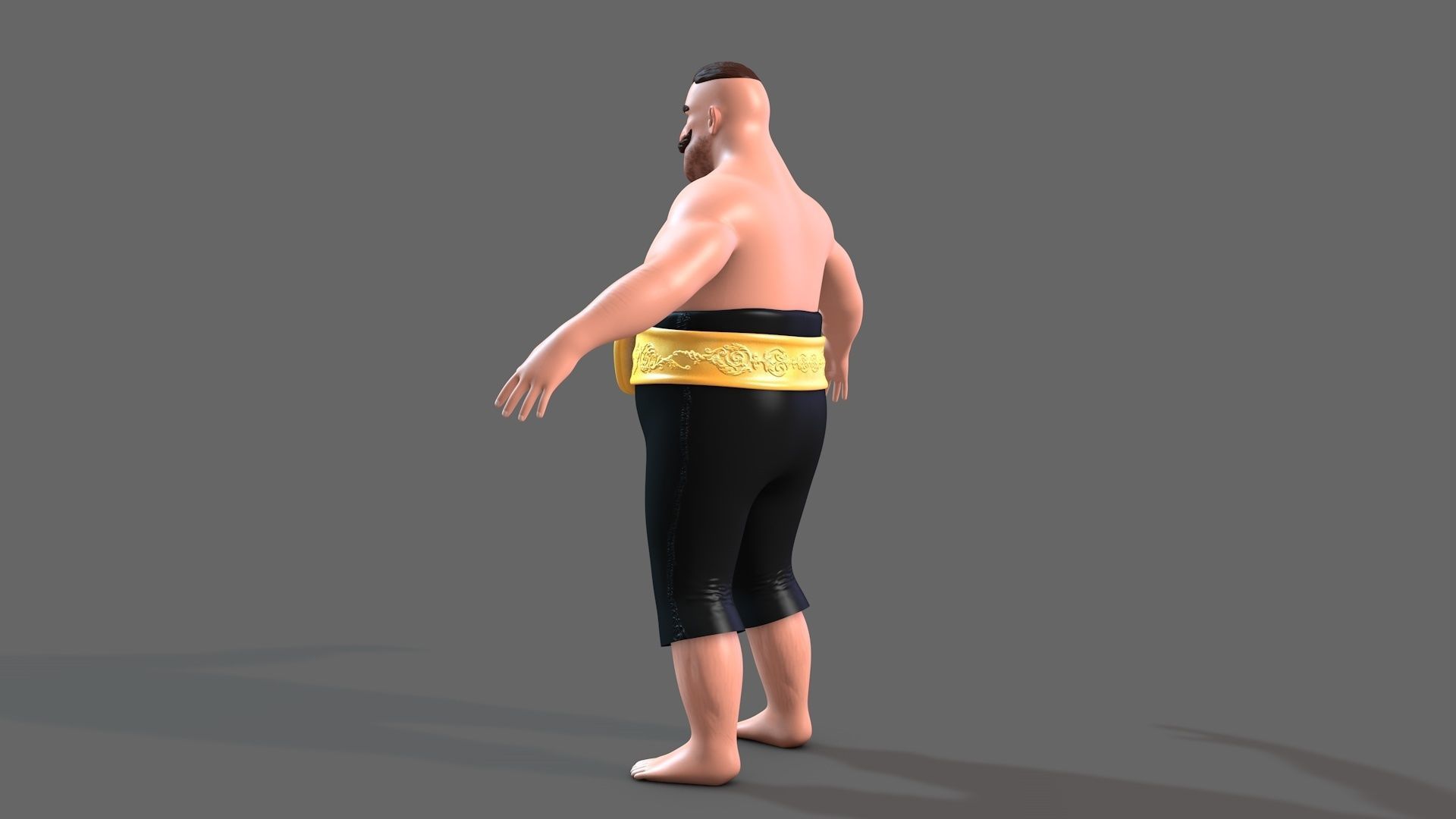 3D model Wrestler Character VR / AR / low-poly | CGTrader