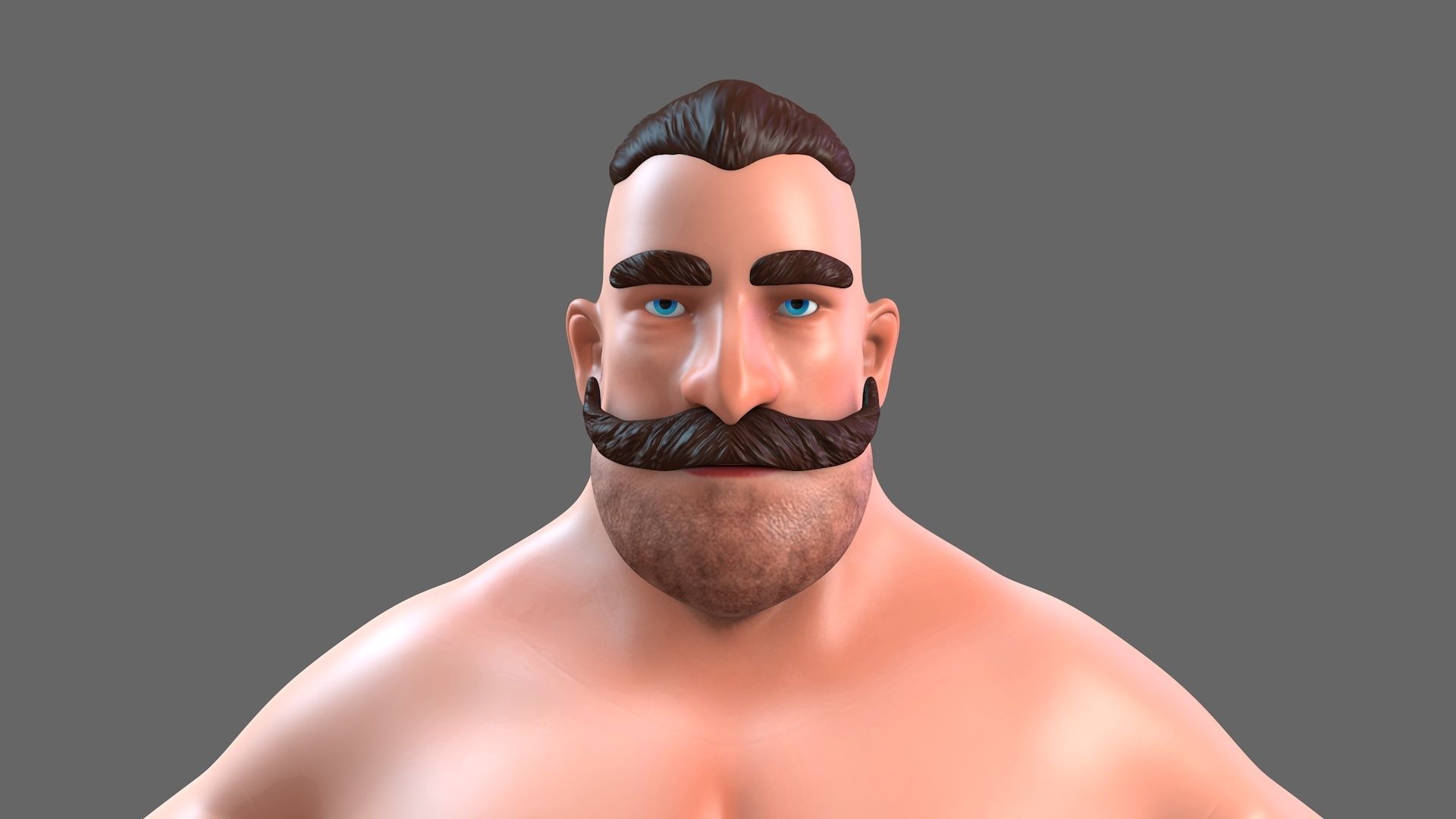 3D model Wrestler Character VR / AR / low-poly | CGTrader
