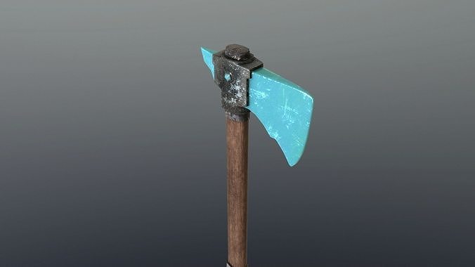 3D model Axe - Diamond VR / AR / low-poly | CGTrader