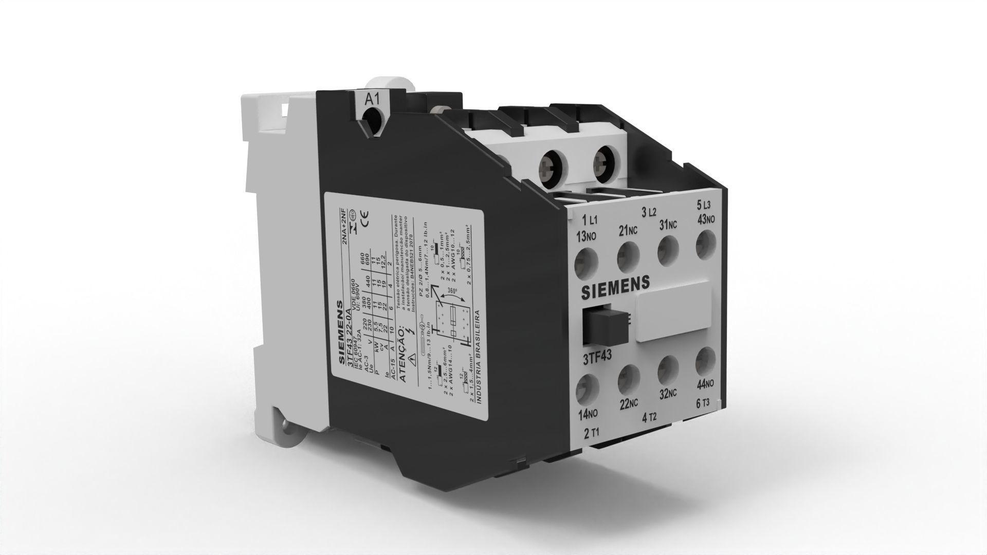 3D model Contactor VR / AR / low-poly | CGTrader