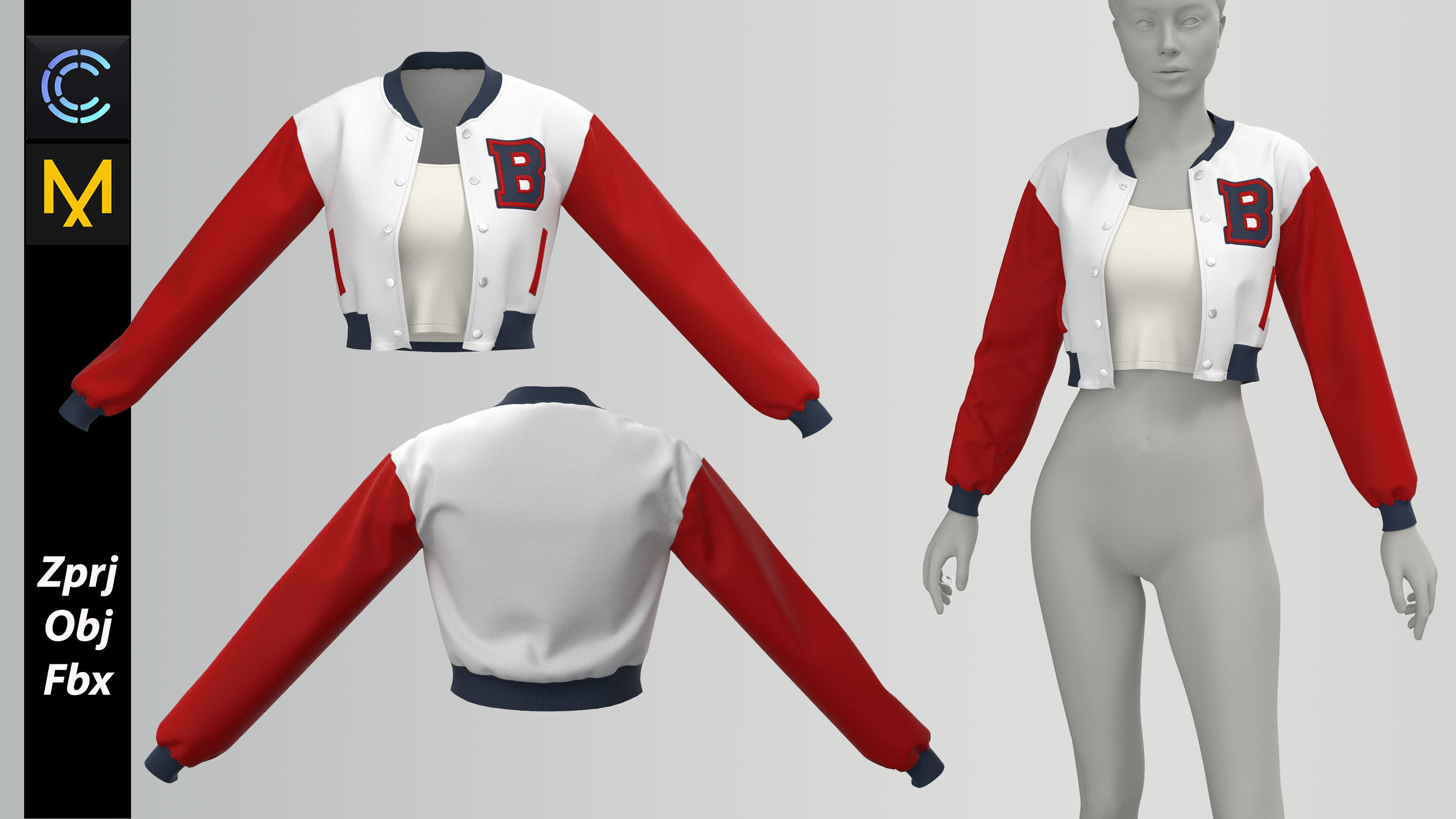 3D model crop tops for women VR / AR / low-poly | CGTrader