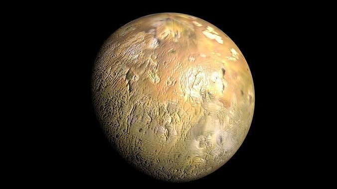 Io Planet 3D model | CGTrader