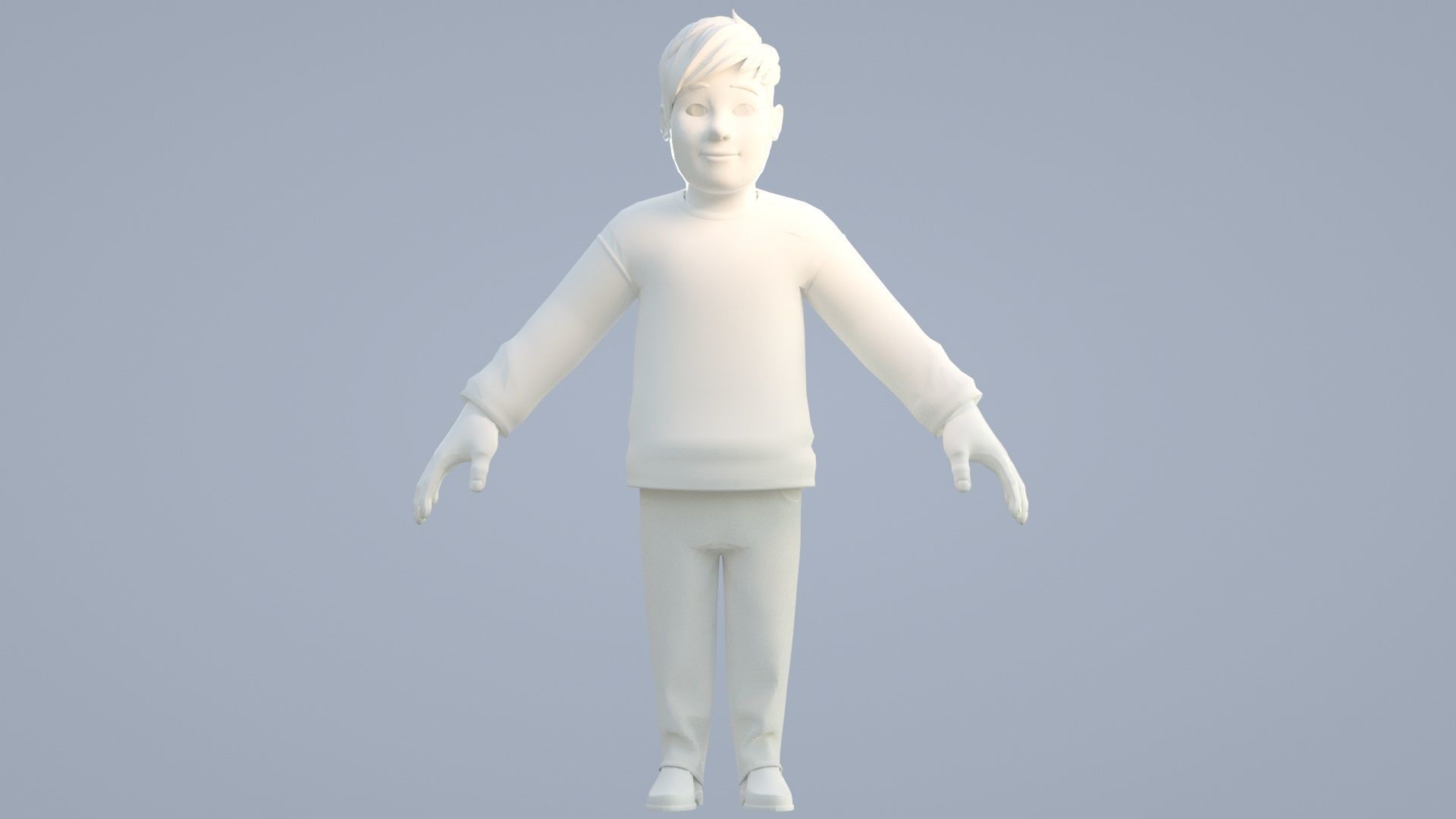 cartoon man 3D model | CGTrader
