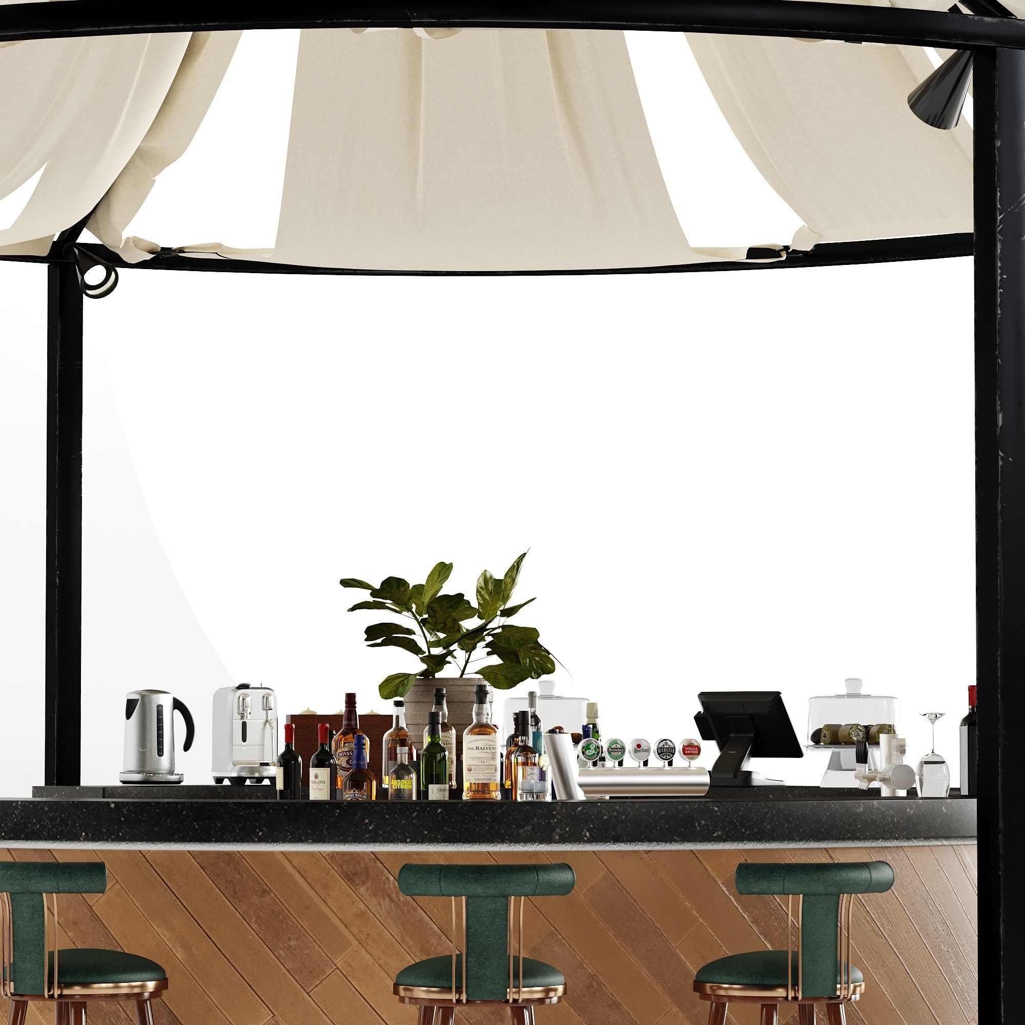 Bar 17 Exterior Bar 2 3D model | CGTrader