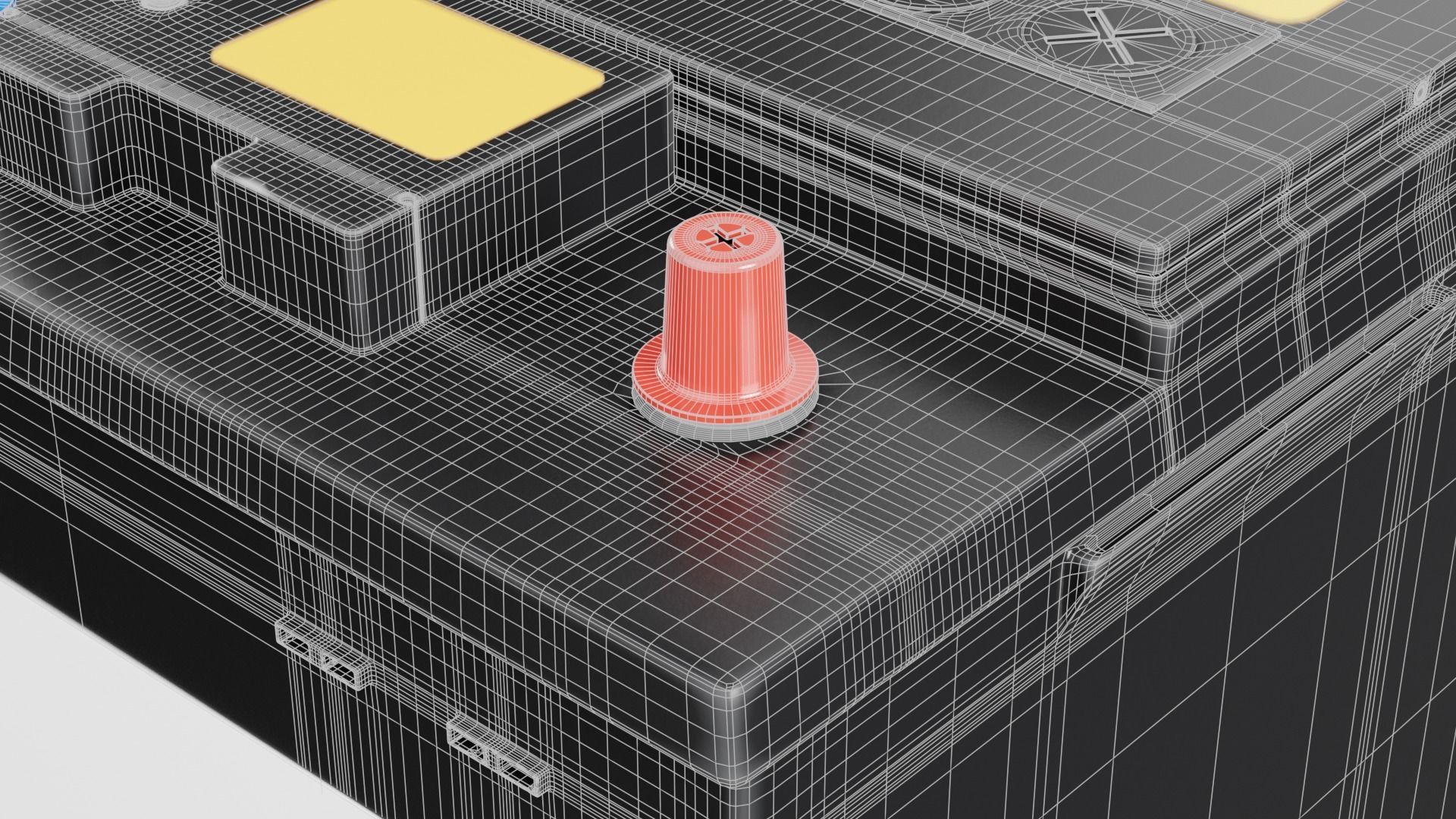 Car Battery Type A 3D model | CGTrader