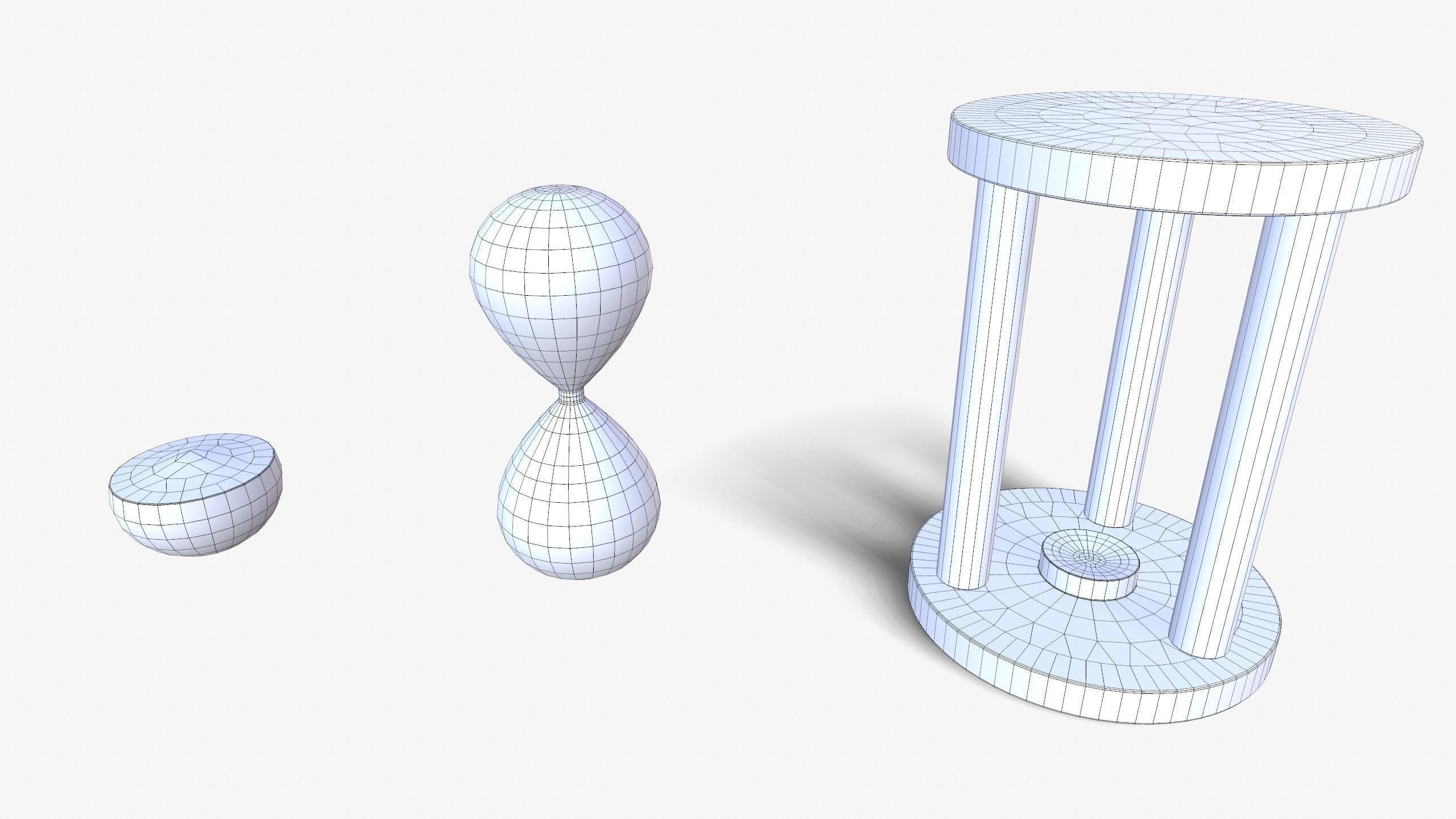 3D model Hourglass VR / AR / low-poly | CGTrader