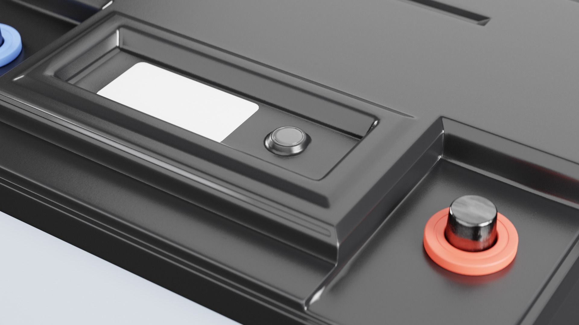 Car Battery Type D 3D model | CGTrader