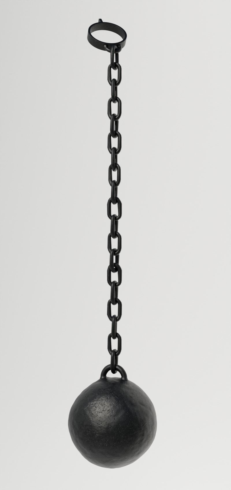 Simple BALL and CHAIN model free 3D model | CGTrader