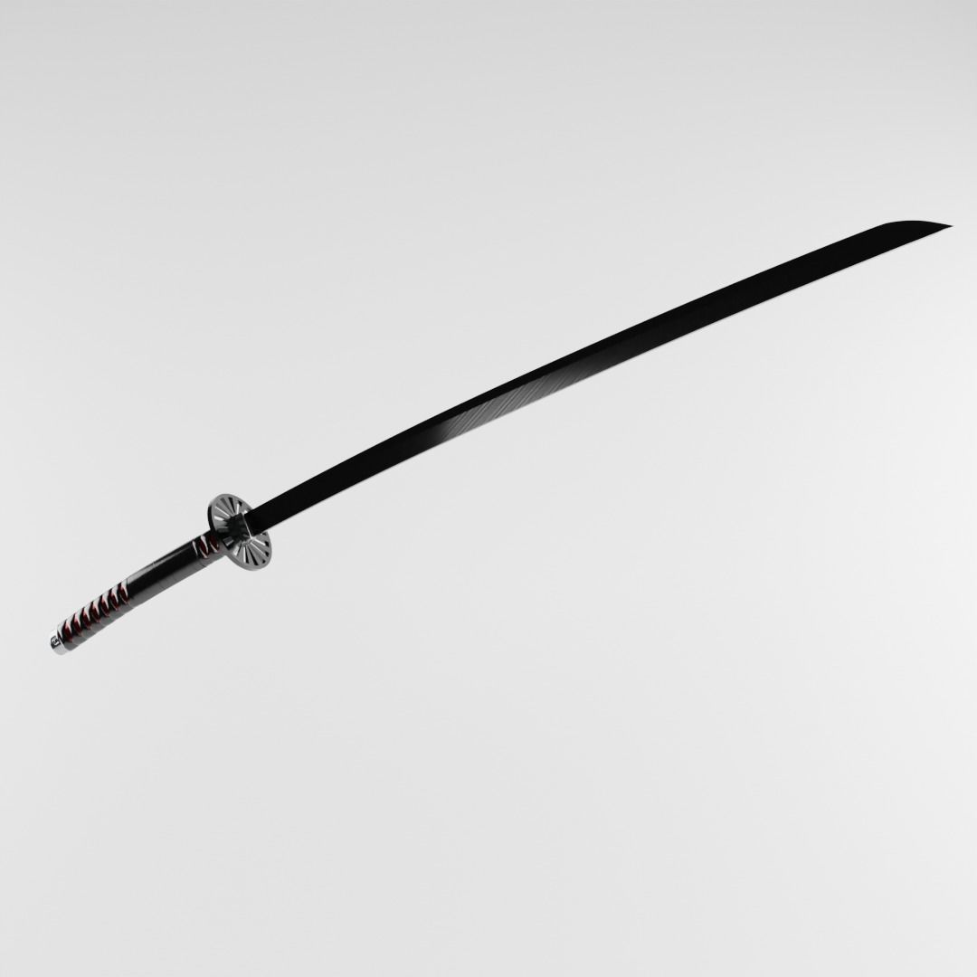 Kamado Tanjiro Nichirin Blade from Kimetsu No Yaiba 3D model | CGTrader