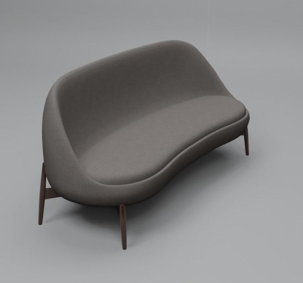 Minotti Sendai Sofa 3D model | CGTrader