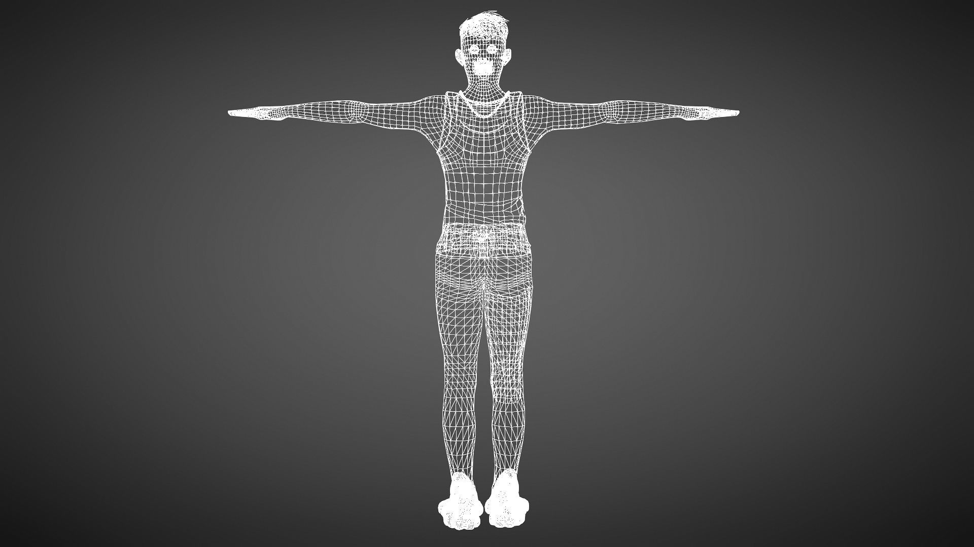 3D model Gangsta Trap Mafia Hip Hop Jonkie character VR / AR / low-poly ...