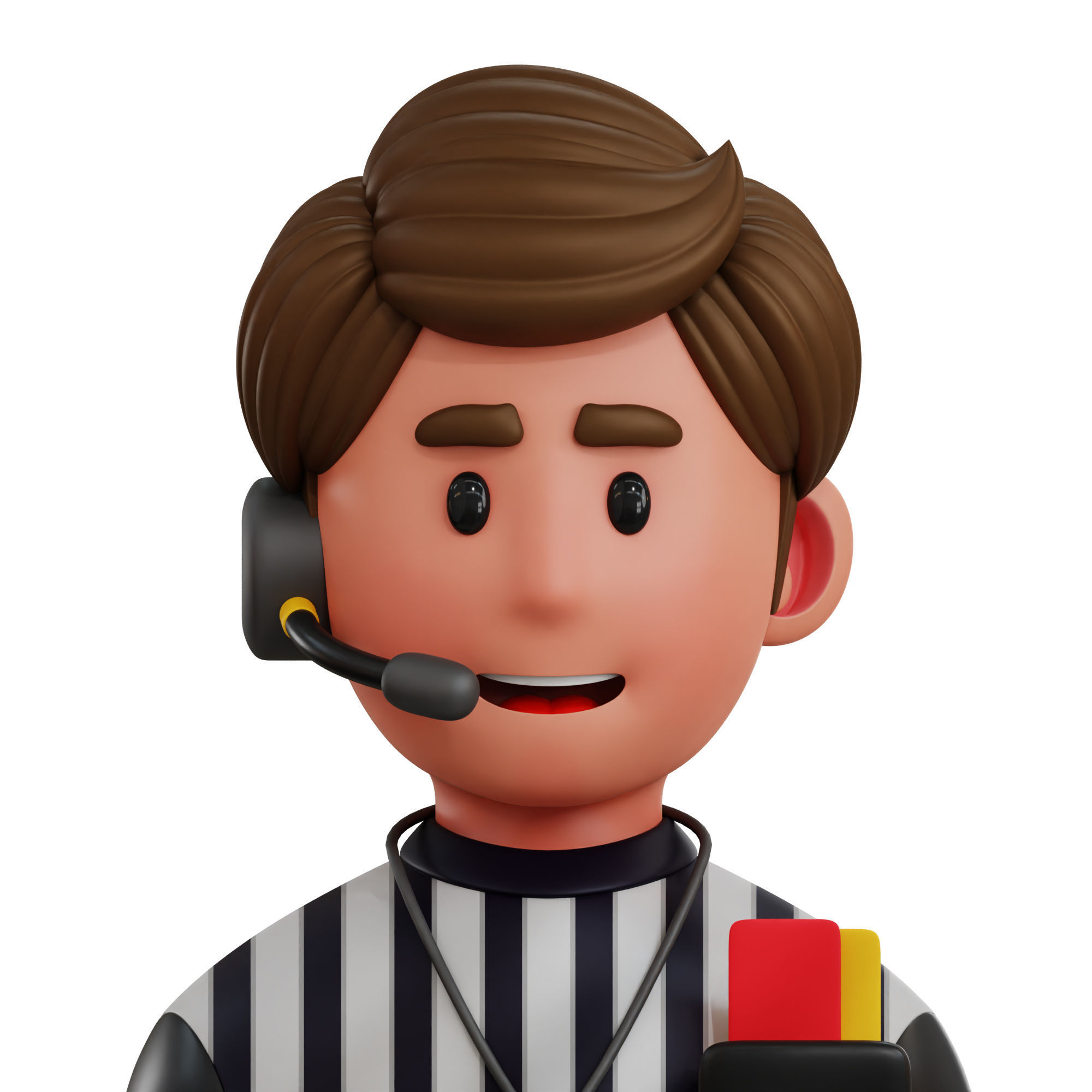 3D model Referee Avatar 3D Icon VR / AR / low-poly | CGTrader
