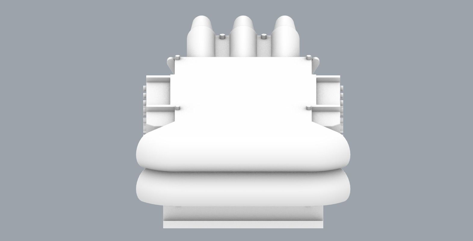PM Bae Systems Shield MK2 Decoy Launchers 3D model 3D printable | CGTrader