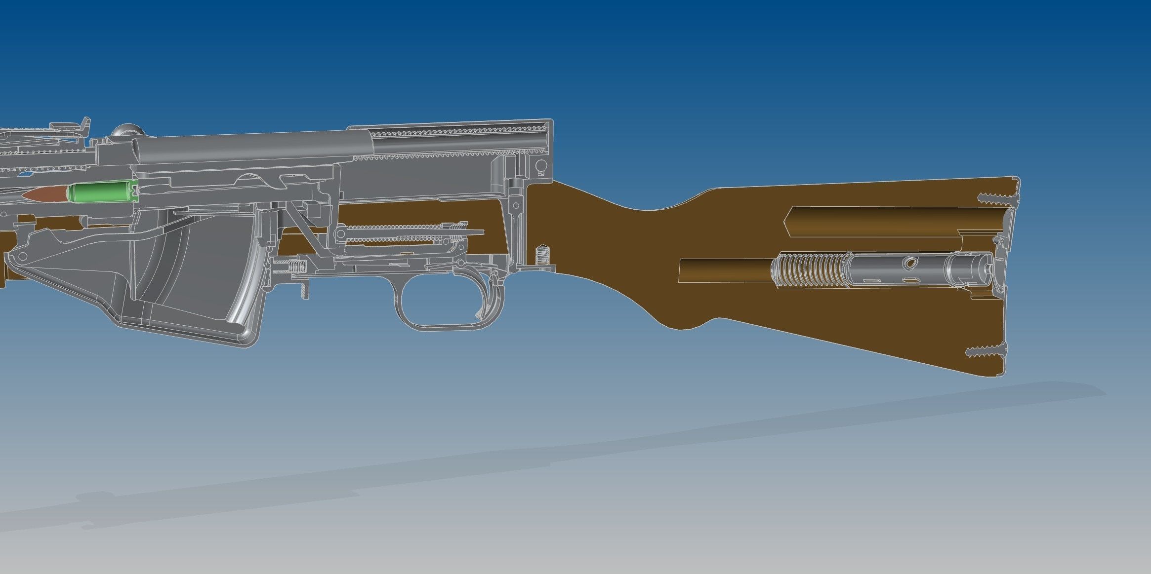 Soviet SKS 3D model | CGTrader