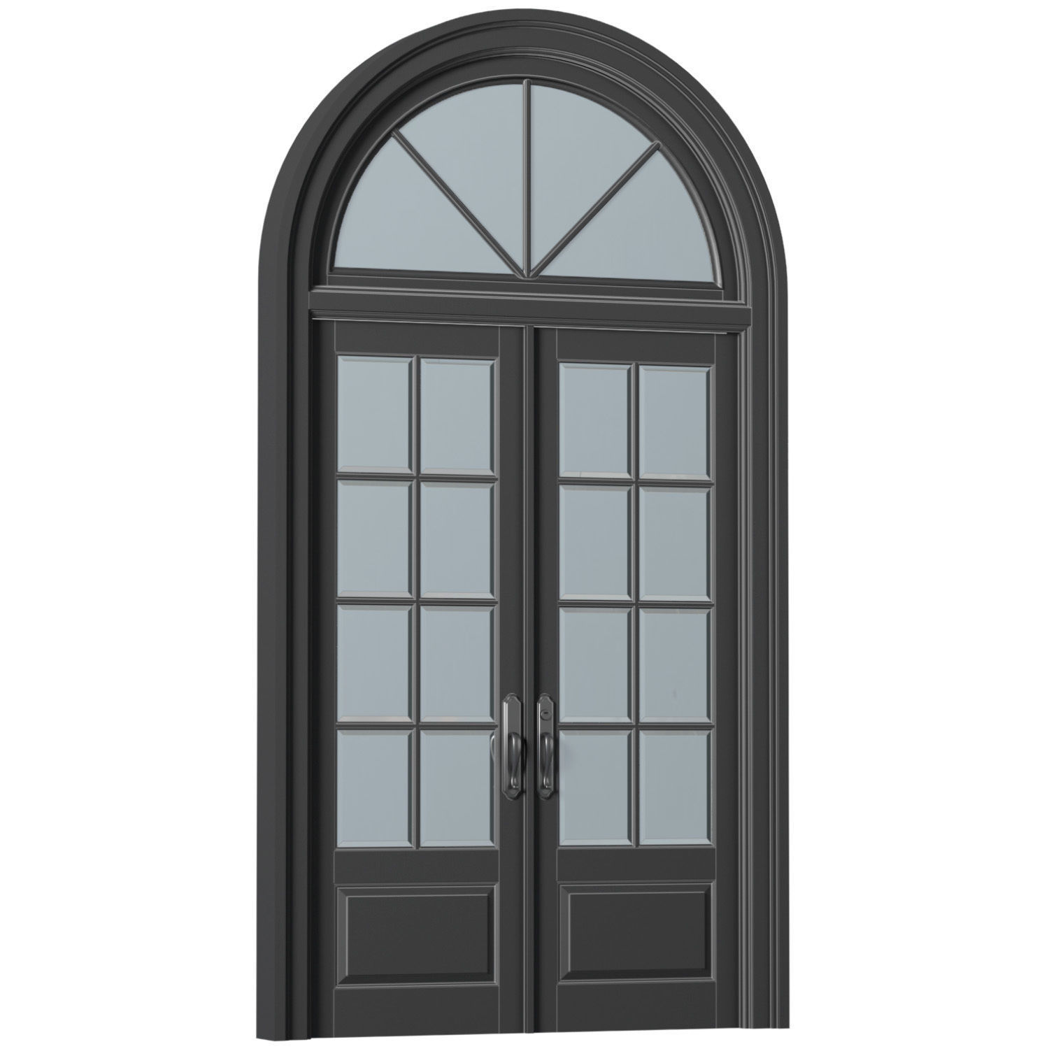 Arc Classic Entrance Doors 3D model | CGTrader