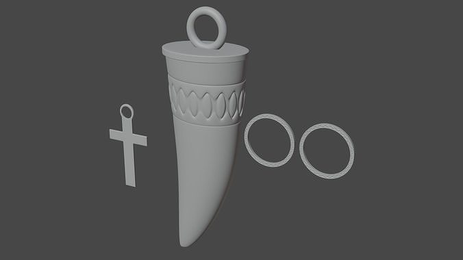 Printable fang free 3D model 3D printable | CGTrader