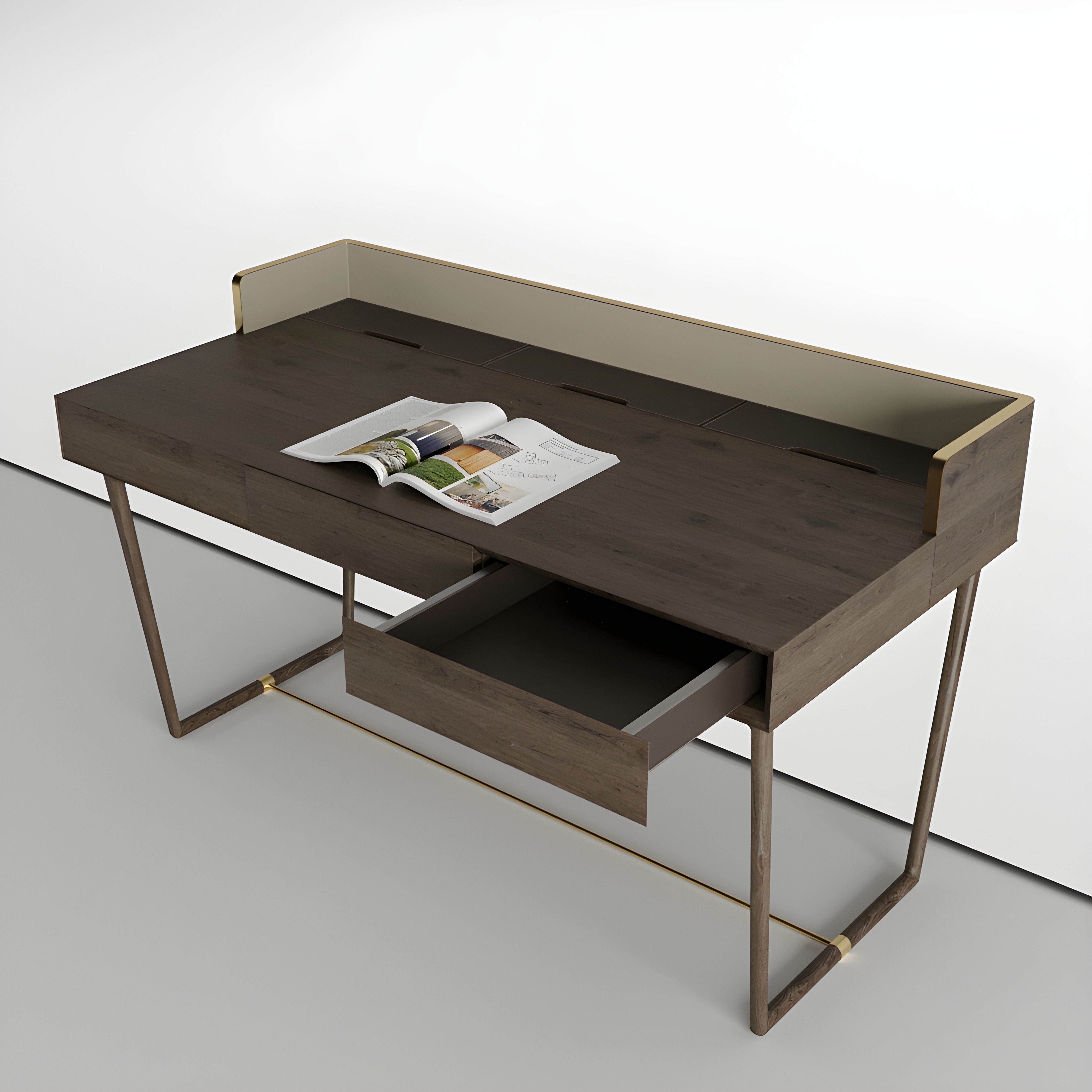Realistic Modern Desk 3D model | CGTrader