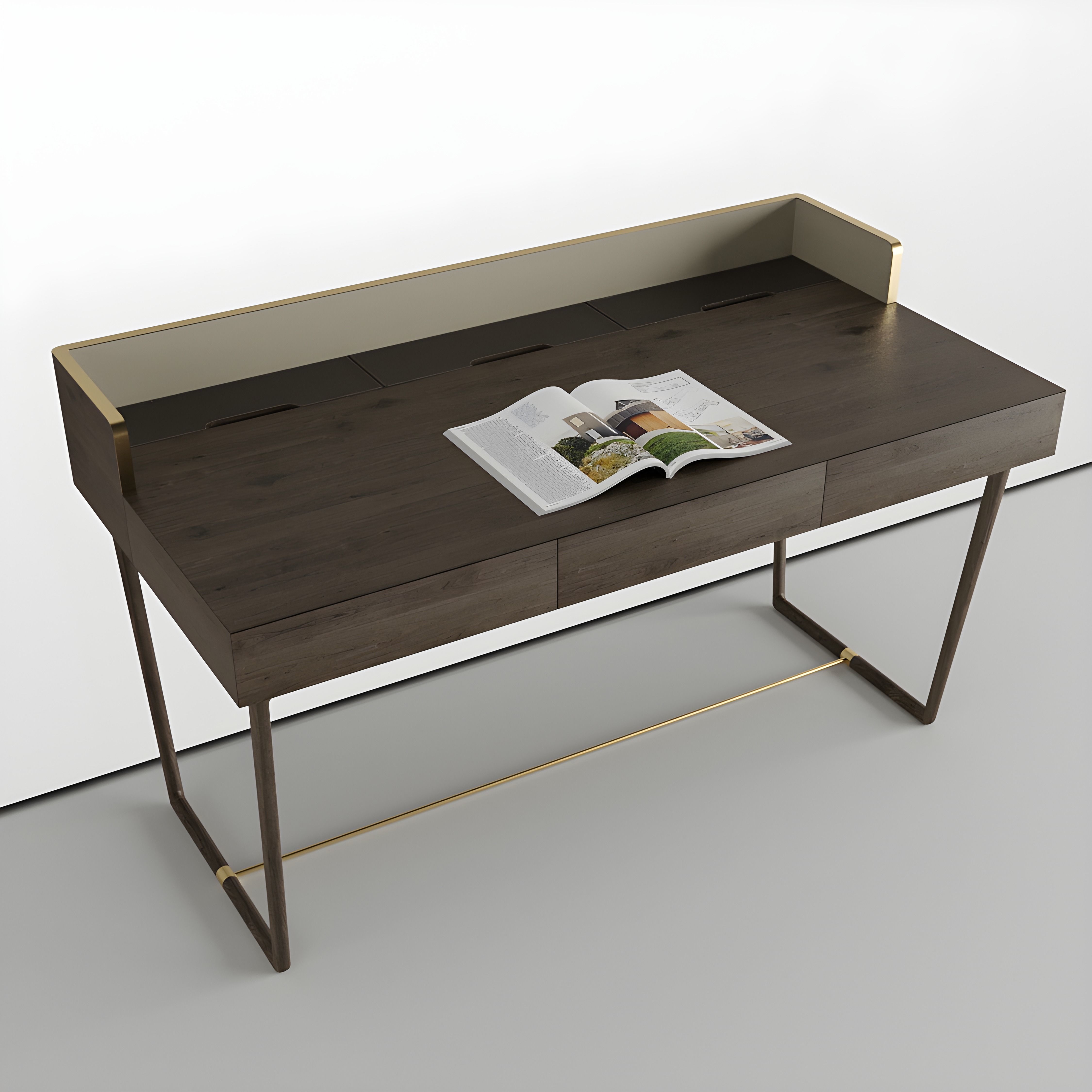 Realistic Modern Desk 3D model | CGTrader