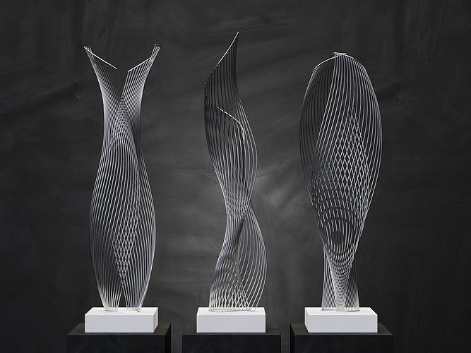 Hague Sculpture 3D model | CGTrader