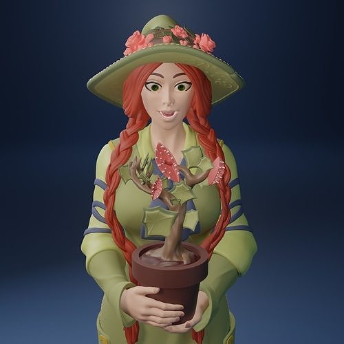 Professor Mirabel Garlick 3D model 3D printable | CGTrader