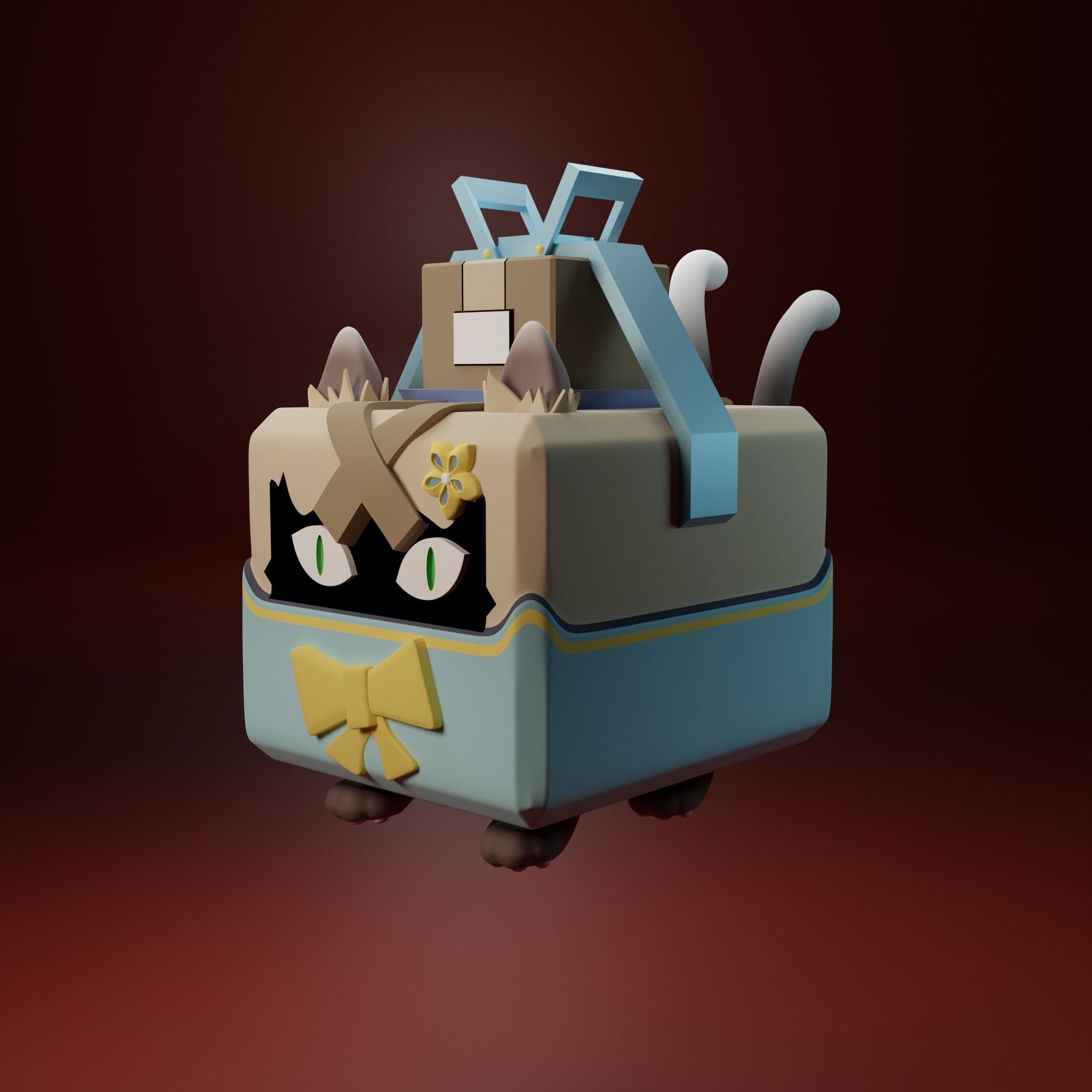KIRARA BOX FORM FROM GENSHIN IMPACT 3D model 3D printable | CGTrader