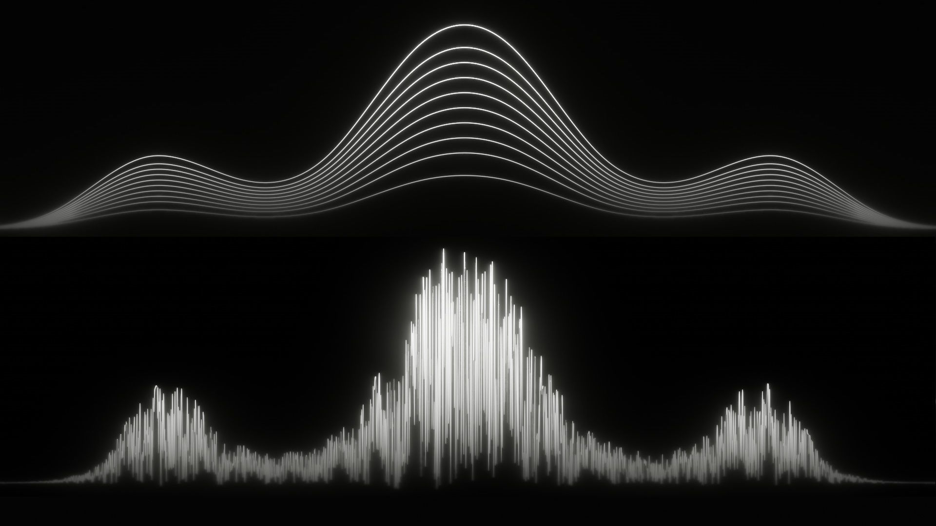 Audio visualizer free 3D model animated | CGTrader