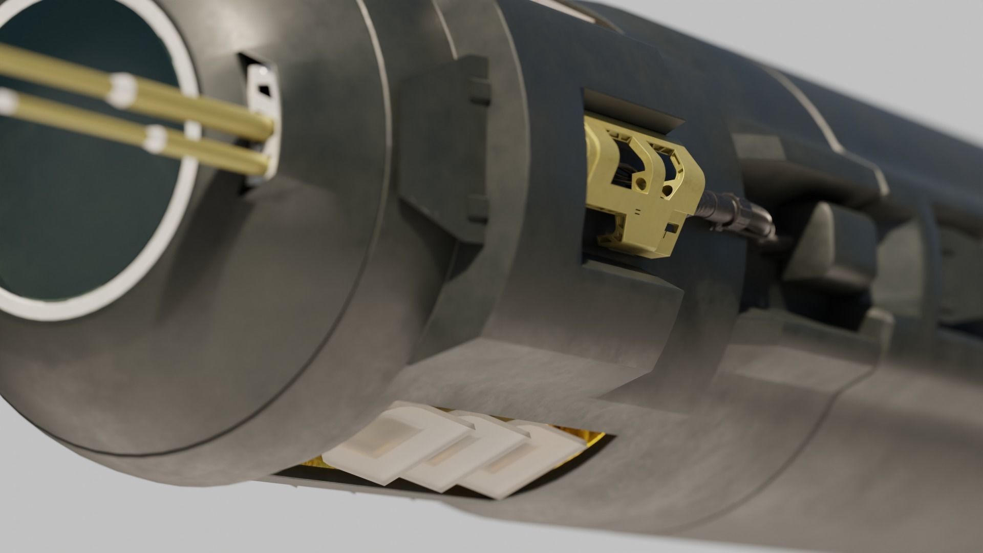 SciFi Missile Torpedo Set 3D model | CGTrader