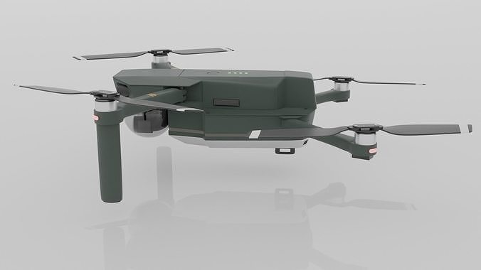 DJI Mavic pro Drone 3D 3D model | CGTrader