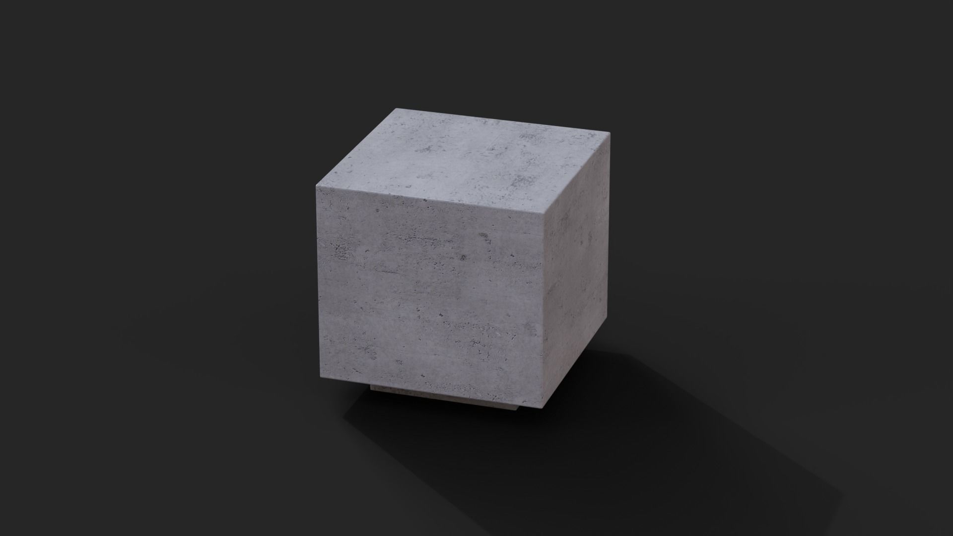 3D model Collection of two Concrete benches Low-Poly VR / AR / low-poly ...