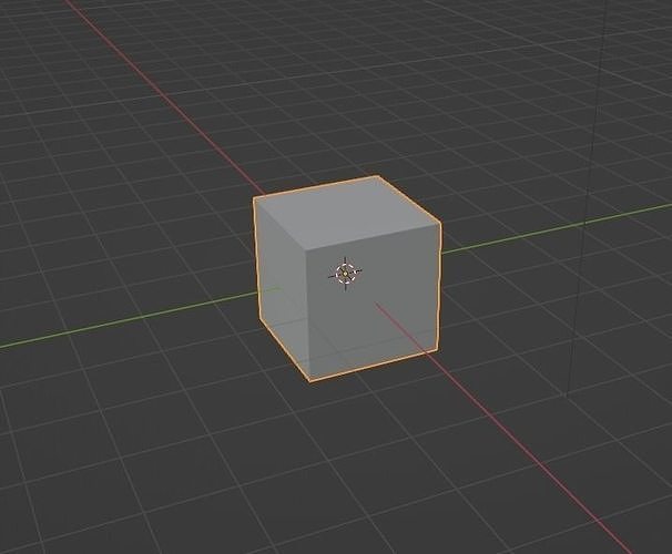cube blender 3D model 3D printable | CGTrader
