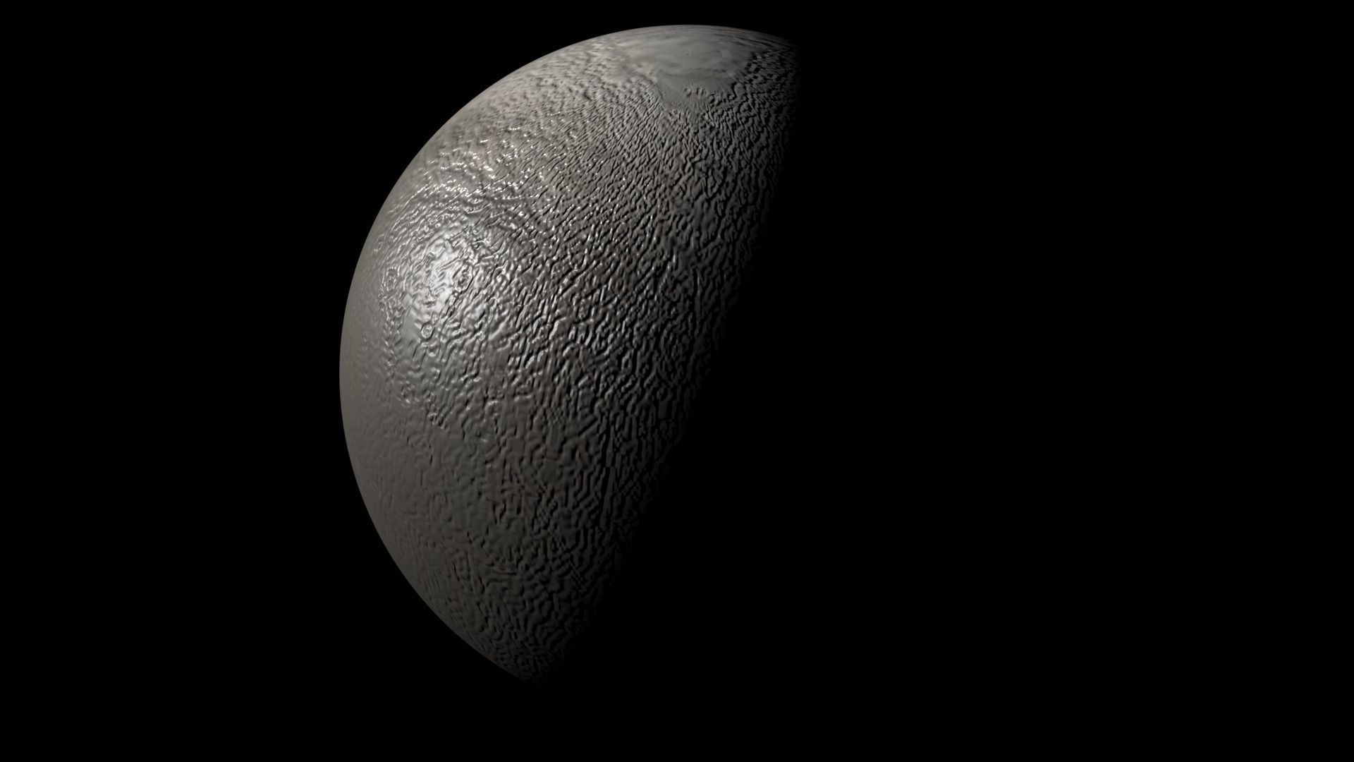 Japetus Planet 3D model | CGTrader