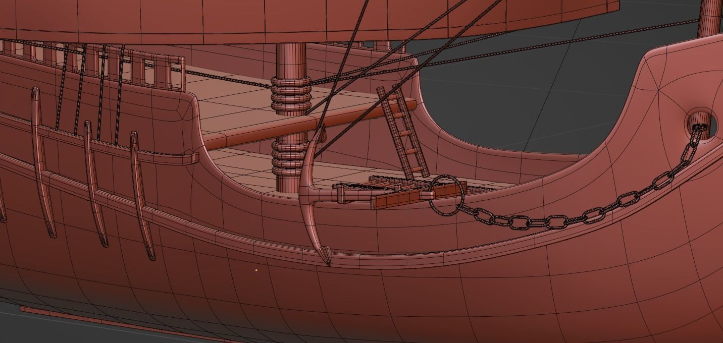 Caravel - La Pinta - Carabela La pinta 3D model | CGTrader