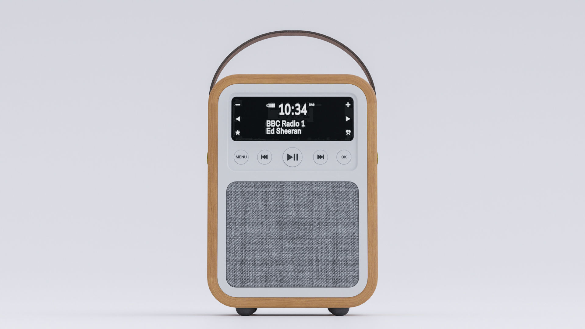 3D model Wooden Portable Radio VR / AR / low-poly | CGTrader