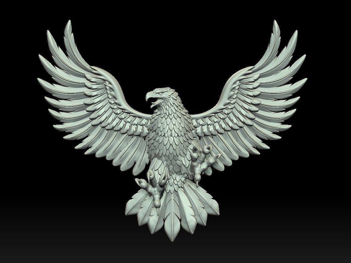 eagle 3D model 3D printable | CGTrader
