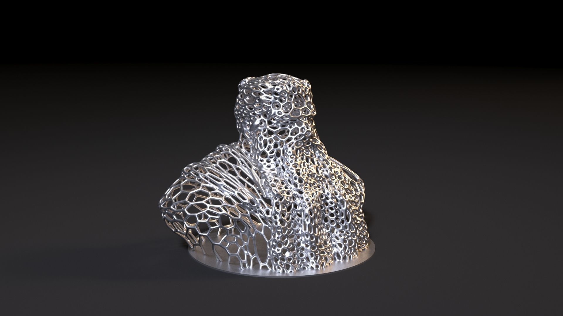 Dwarf bust 3D model 3D printable | CGTrader