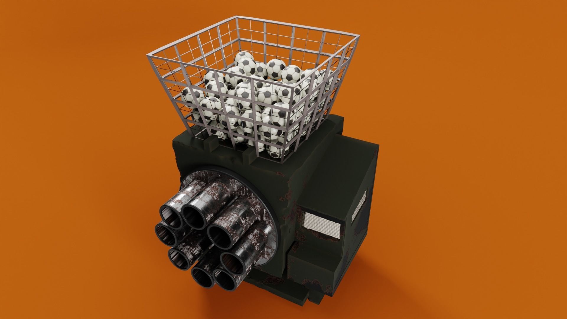 Balls Canon Inspired BY the Anime Inazuma eleven 3D model | CGTrader