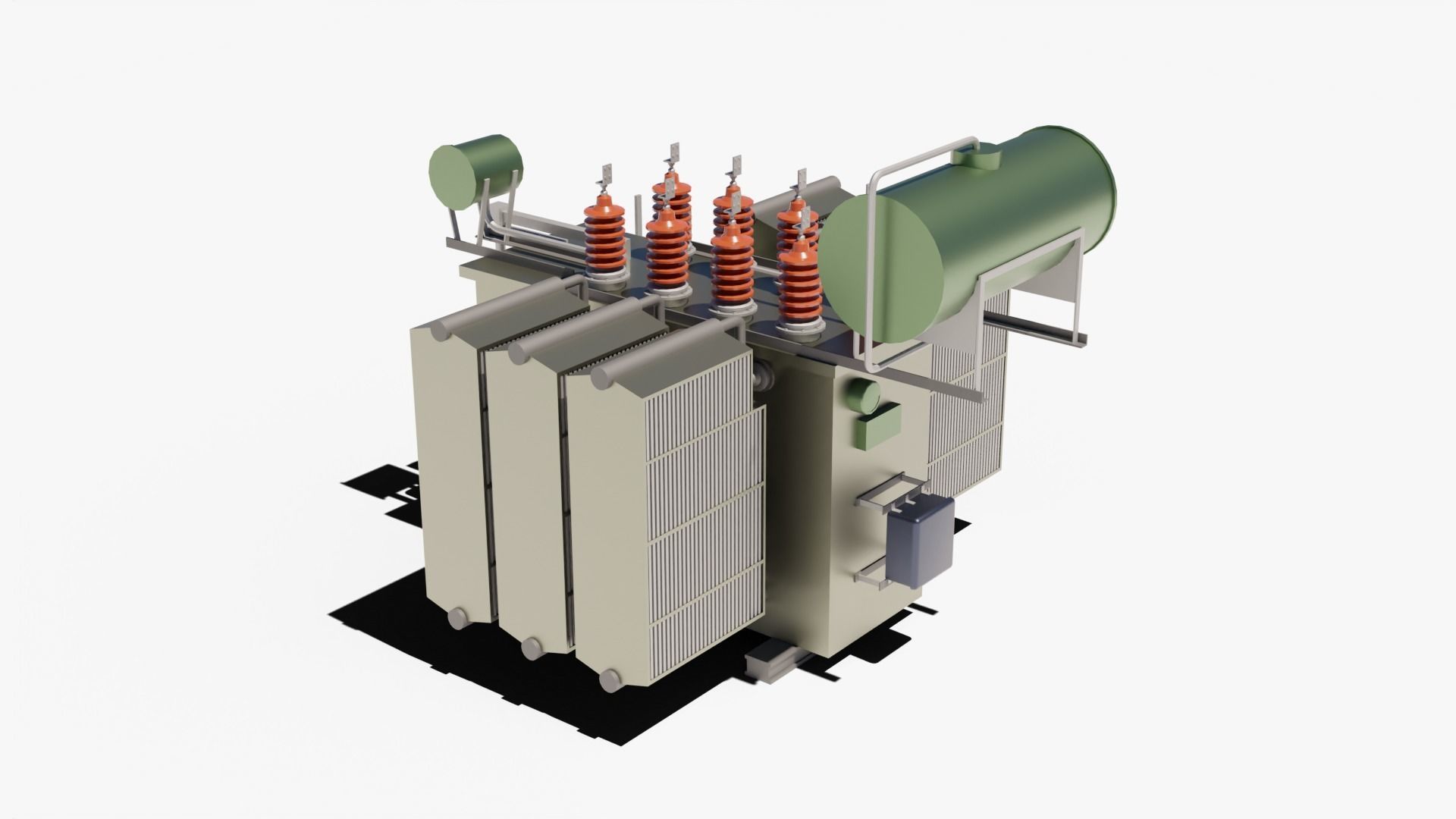 3D model Power Transformer VR / AR / low-poly | CGTrader