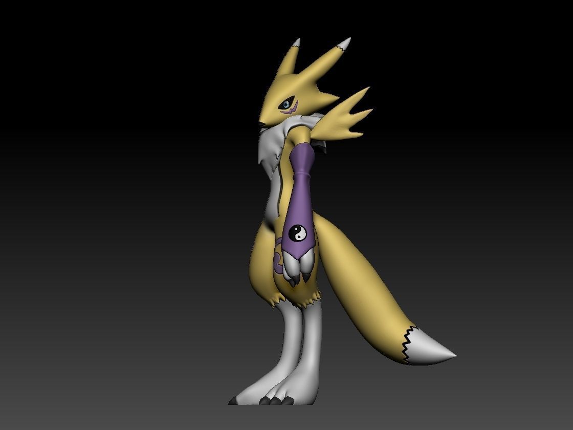 Renamon Entire Evolution Pack 3D model 3D printable | CGTrader