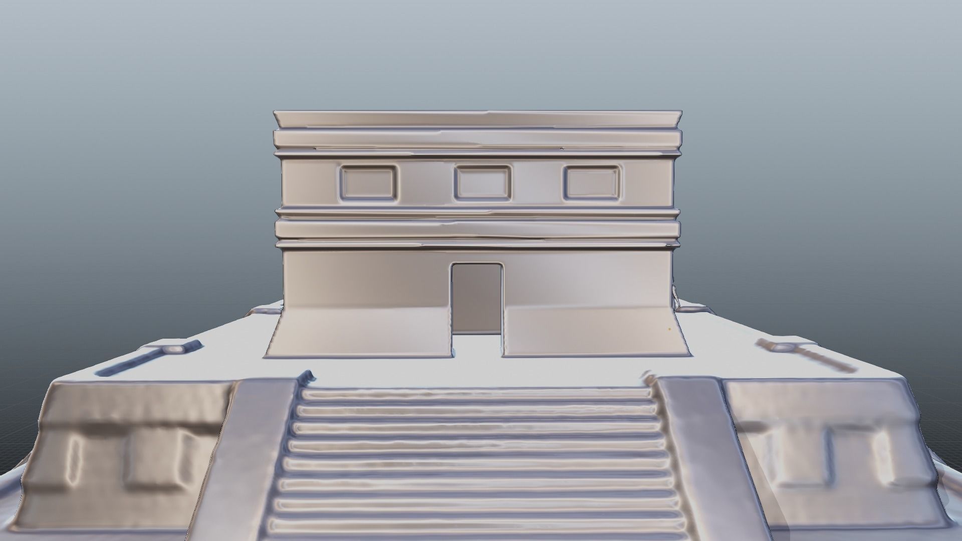 Chichen Itza Rebuilt Landscape and 3D Printable 3D model | CGTrader