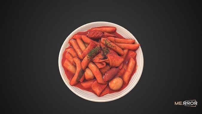 Topokki 3D model | CGTrader