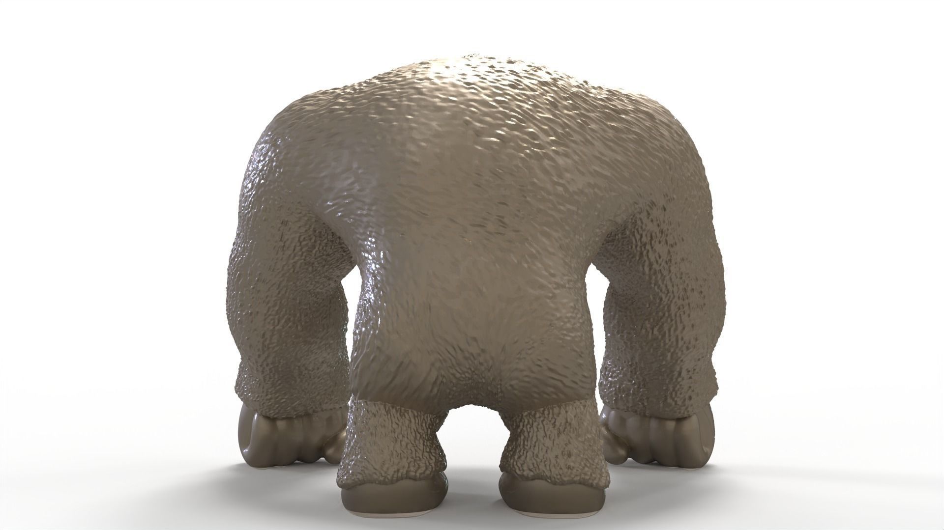 DONKEY KONG 3D MODEL POSE 2 3D model 3D printable | CGTrader