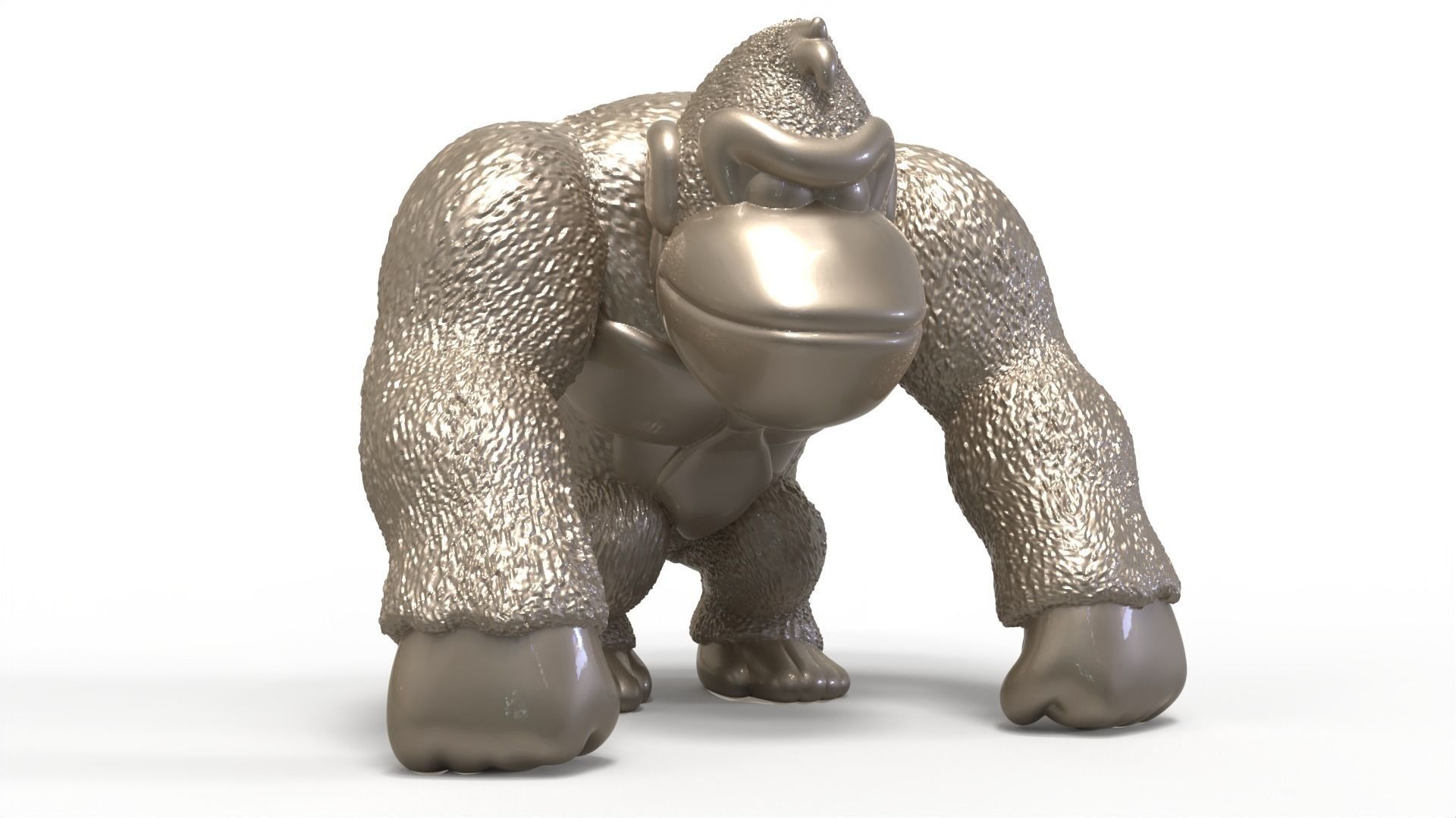 DONKEY KONG 3D MODEL POSE 2 3D model 3D printable | CGTrader
