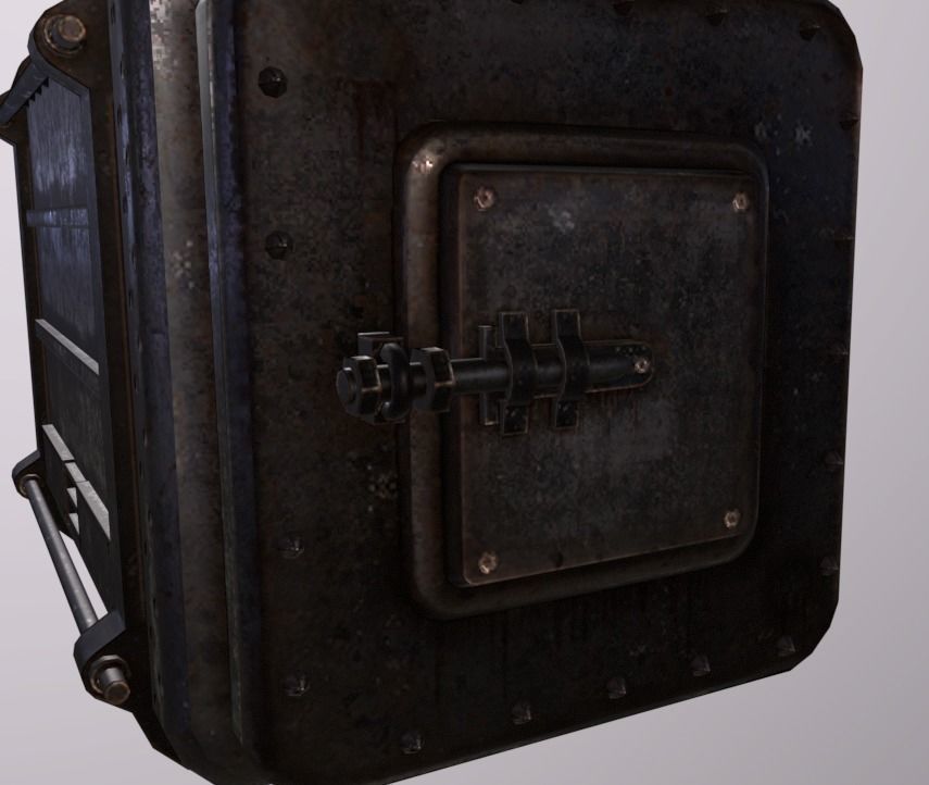 3D model The Machine Boiler VR / AR / low-poly | CGTrader