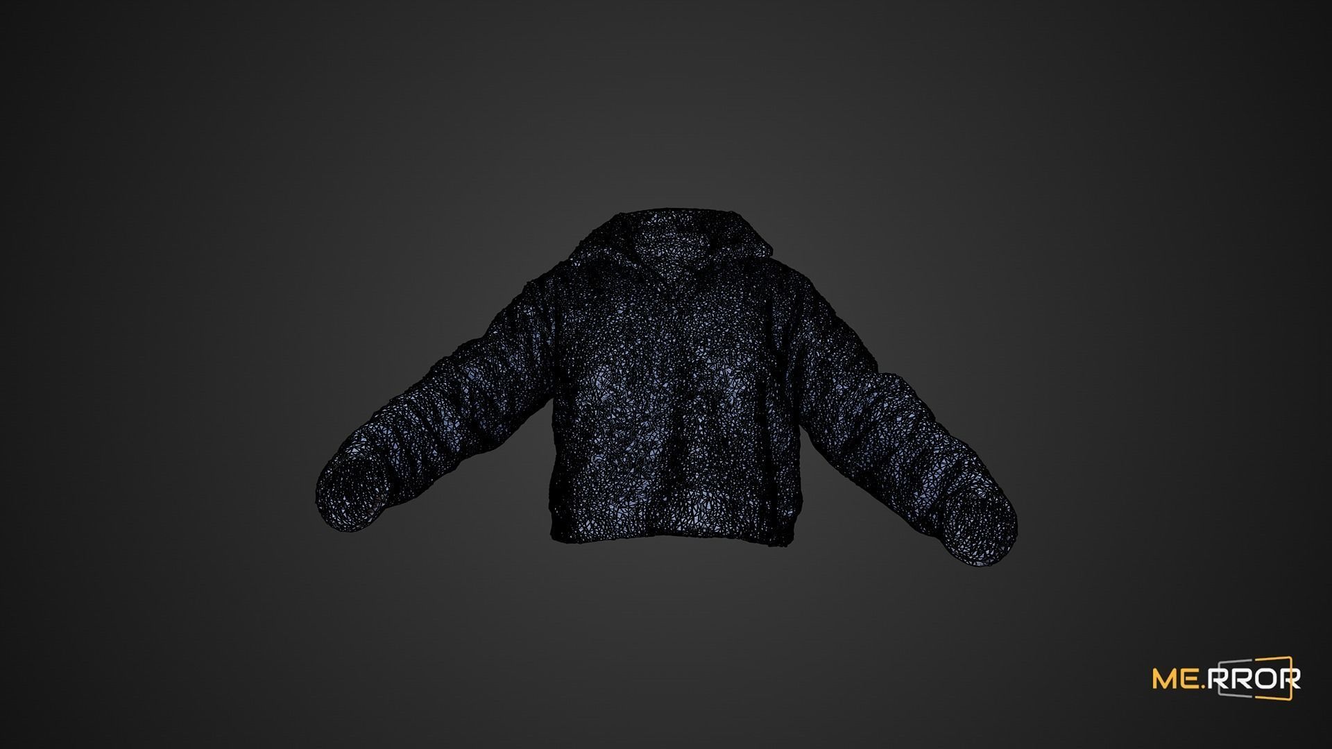 Blue Fleece Jacket 3D model | CGTrader