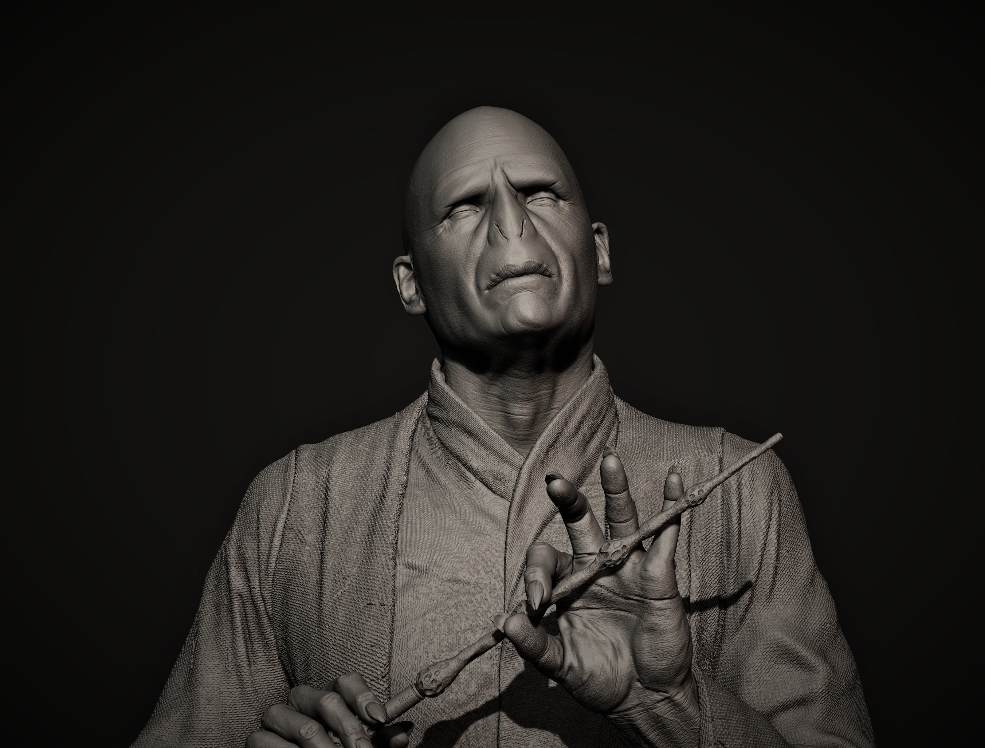 Voldemort 3D model 3D printable | CGTrader