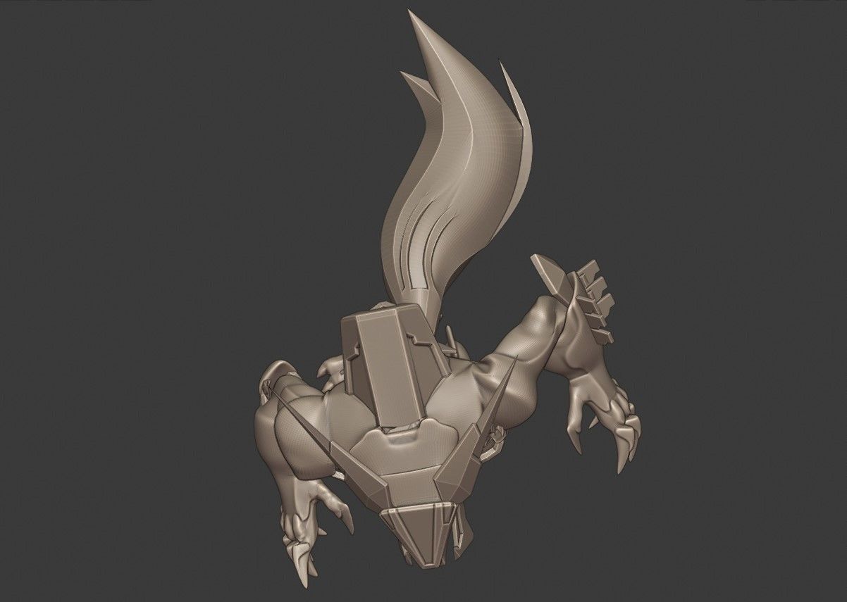Project Warwick from League of Legends LOL 3D model 3D printable | CGTrader