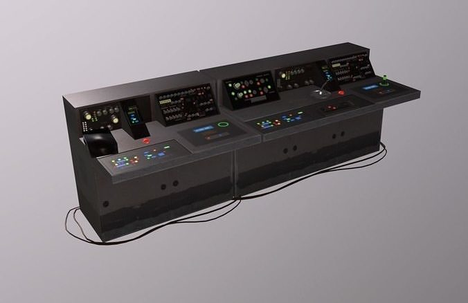 3D model Keycard Console VR / AR / low-poly | CGTrader