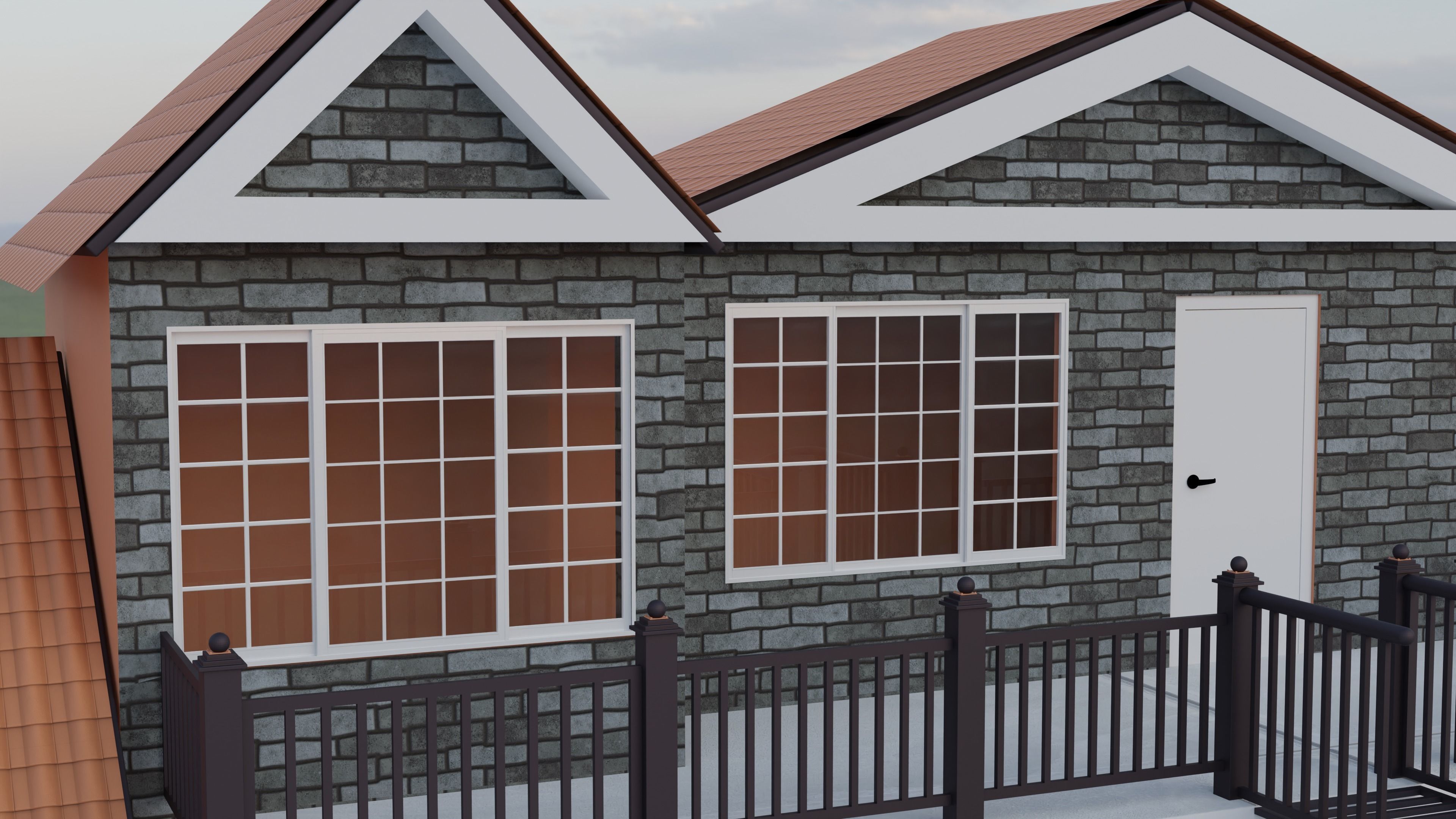 blender Exterior building 3D model | CGTrader